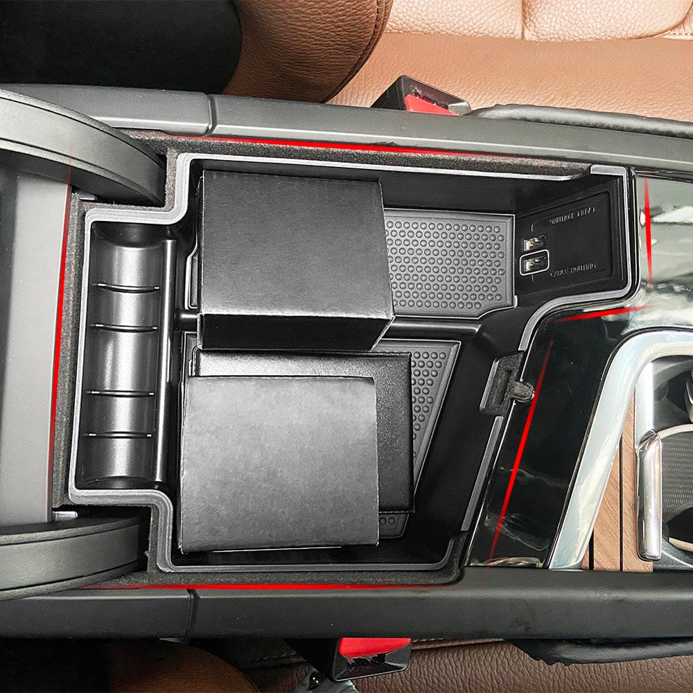 abs car armrest storage plate box for volvo xc90 xc60 s90 v90 Tidying ...