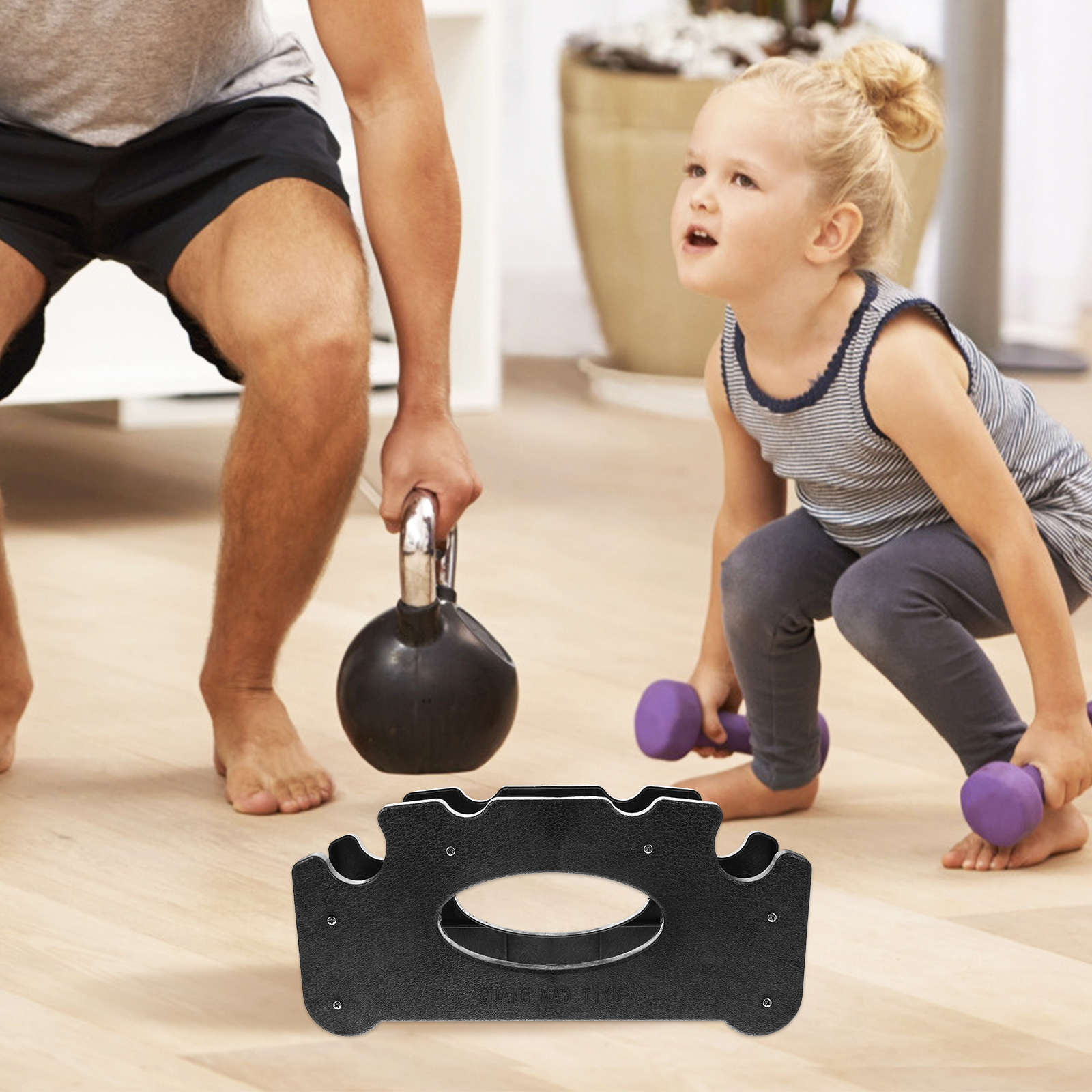 1 Set manubri supporto manubri Rack Stand attrezza... – Grandado