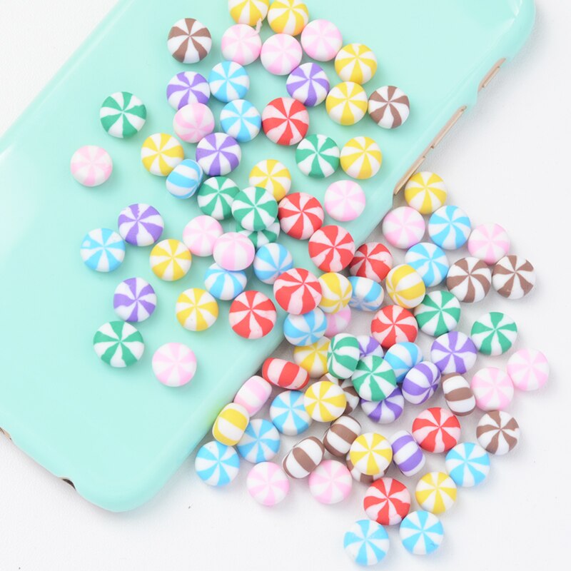 50pcs/lot Cute Colorful Clay Candy, Miniature Ador... – Grandado