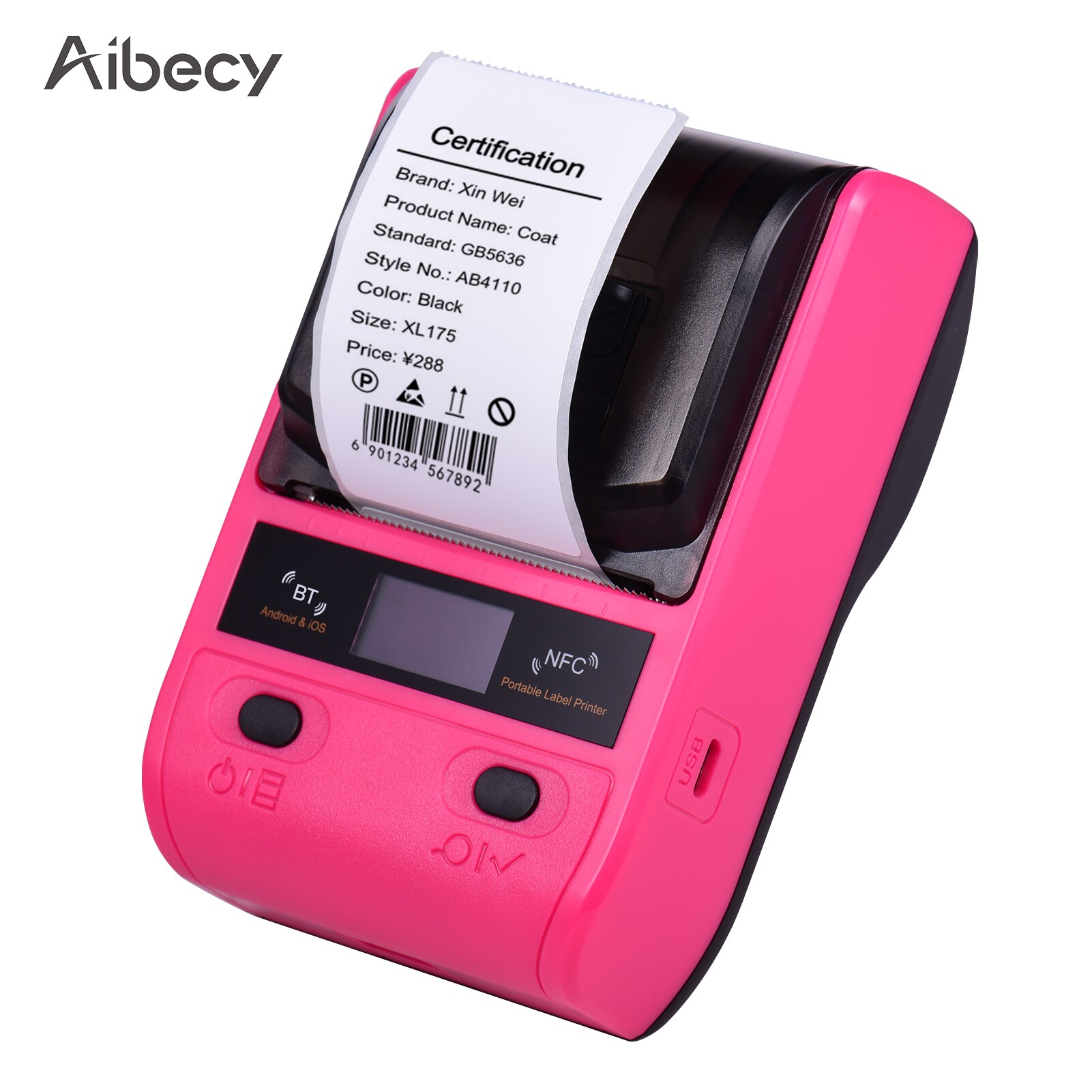 Draagbare 58Mm Thermische Printer Draadloze Expres... – Grandado