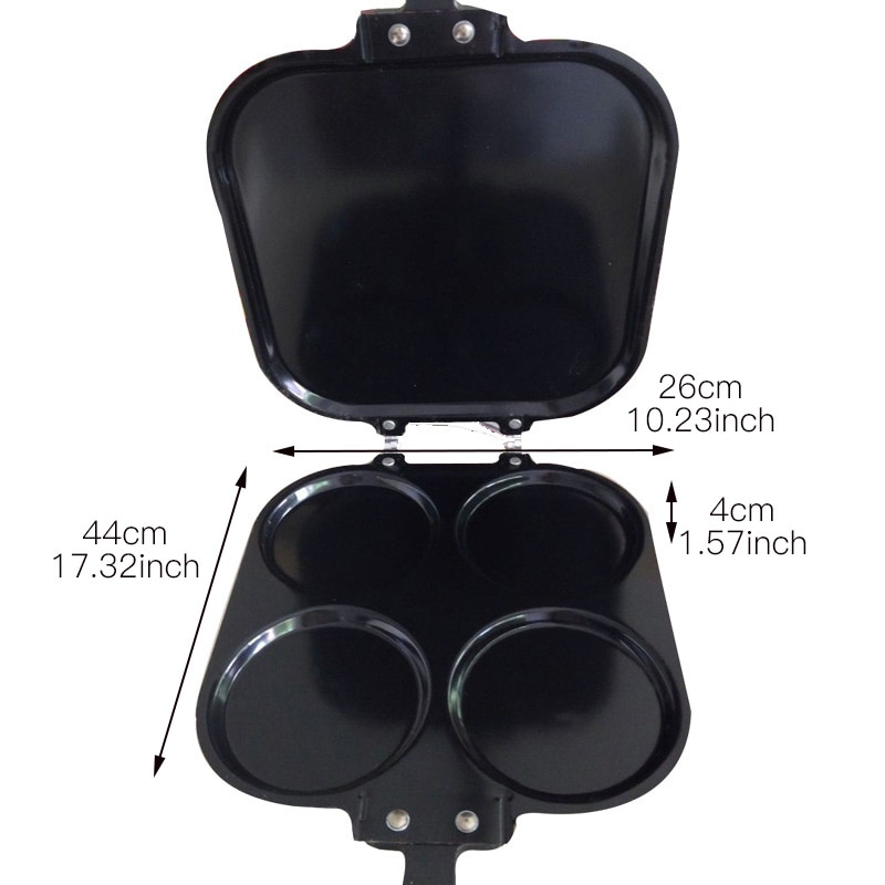 4 rist stekepanne gassfyrt husholdning ikke-pinne ... – Grandado