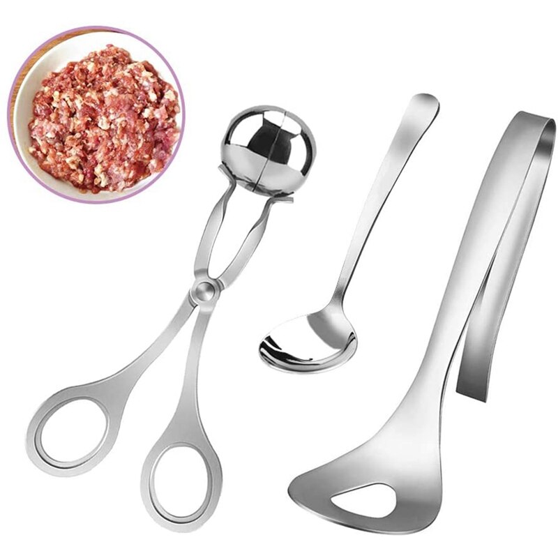 Meat Spoon Maker with Long Handle, Stainless Steel... – Grandado