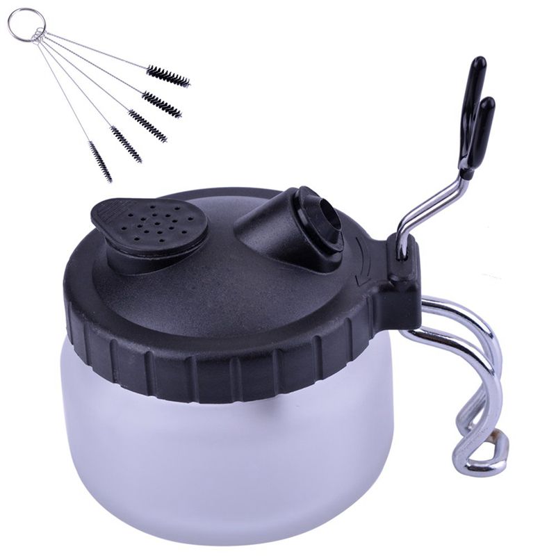 Airbrush Cleaning Pot, Schoon Verf Pot Met Air Bru... – Vicedeal