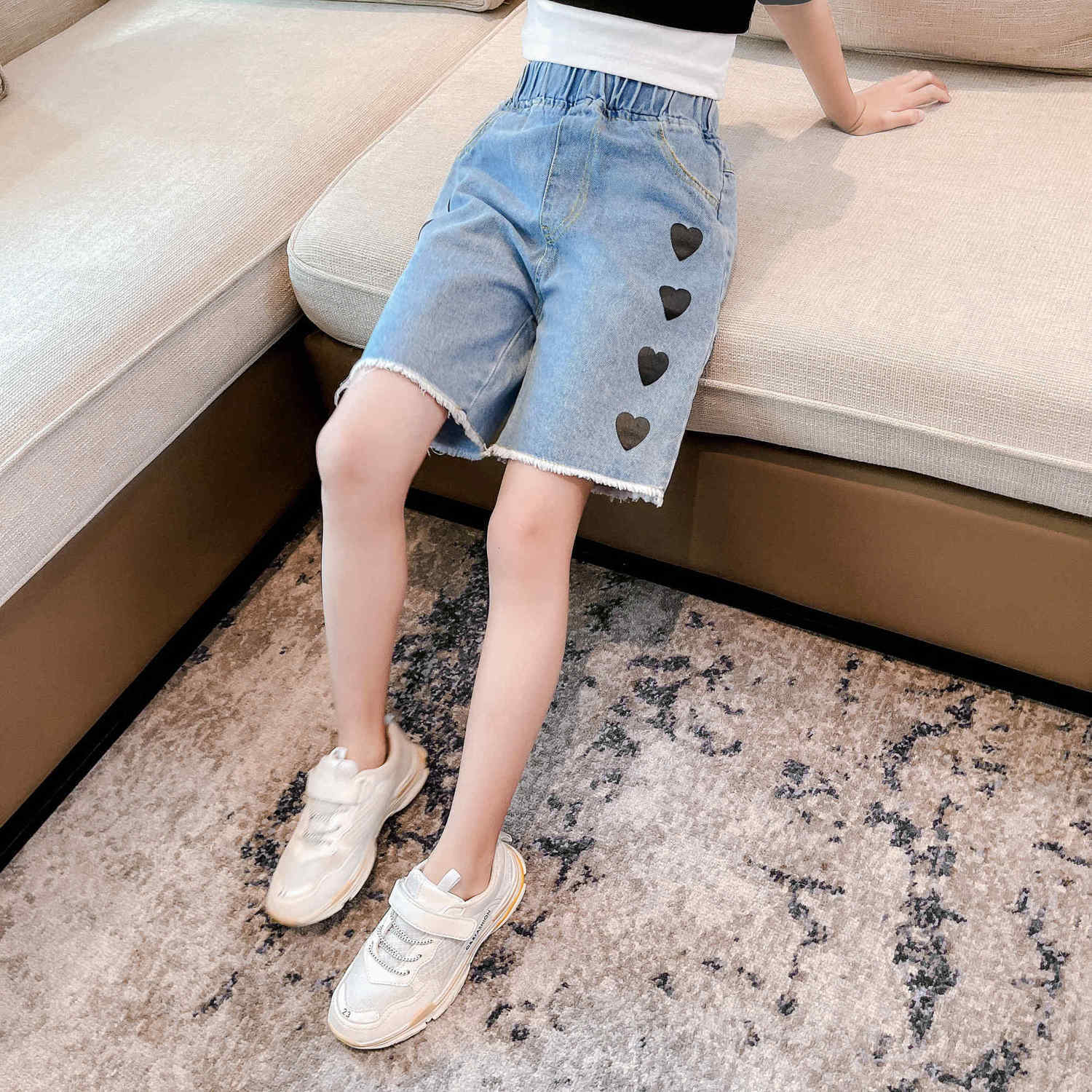 Summer Girls Baby Shorts for Toddler Teenage Jeans... – Grandado