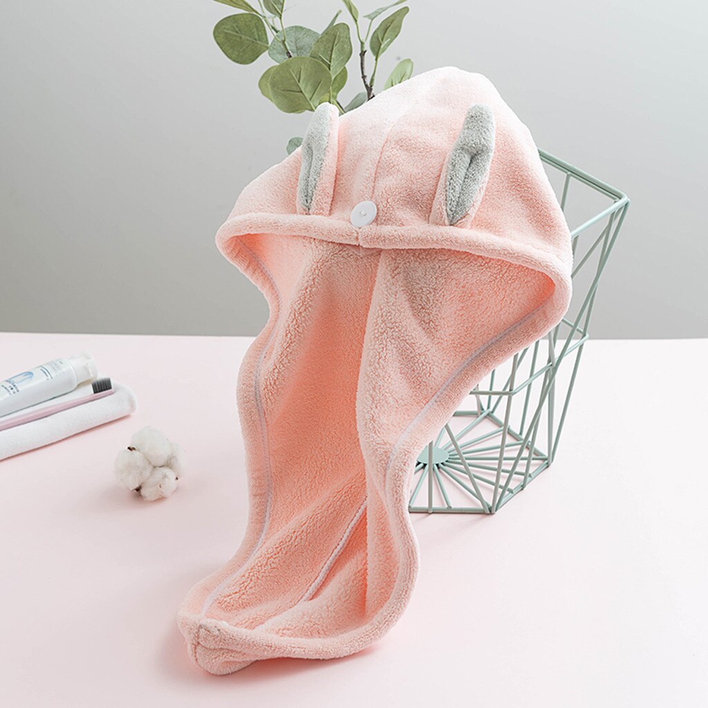1PC Coral Velvet Fast Dry Bathing Towel Cap Kids S... – Vicedeal