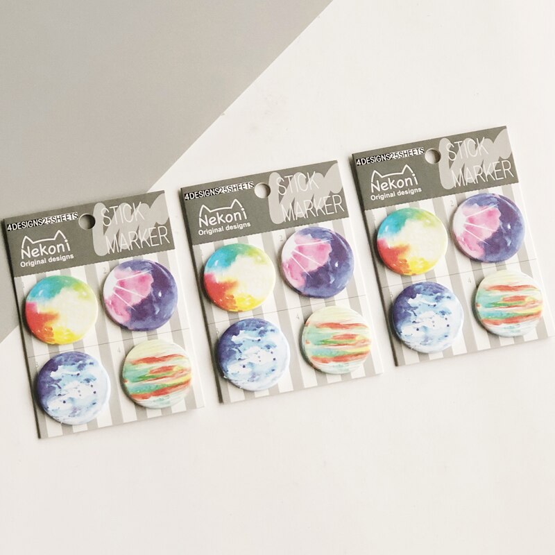 100 páginas/bloco natural redondo bonito sonho pla... – Grandado