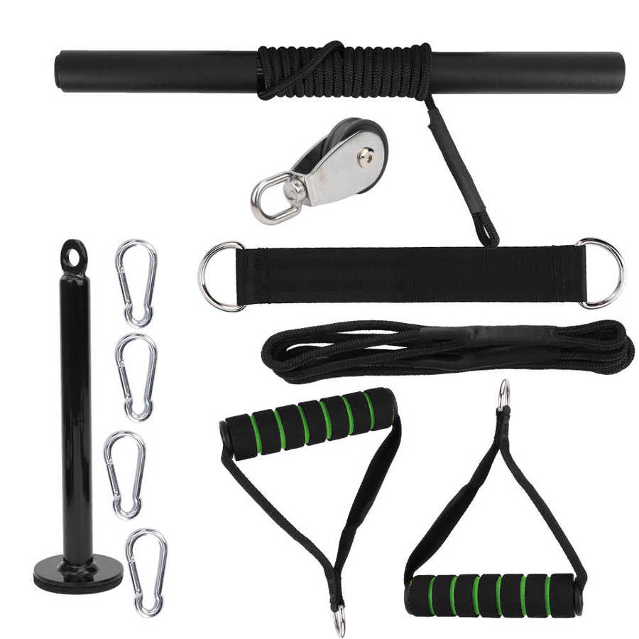 11Pcs/Set DIY Fitness Equipment Pulley Cable Machi... – Grandado
