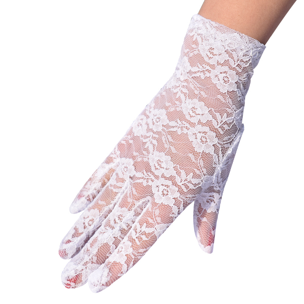 6 Colors Beige Gray Women's Party Formal Gloves Sh... – Vicedeal