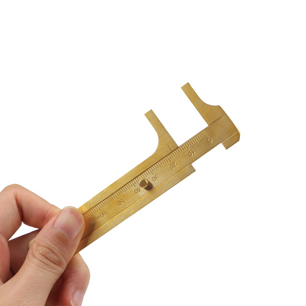80mm Handy Sliding Gauge Brass Vernier Caliper Min... – Vicedeal