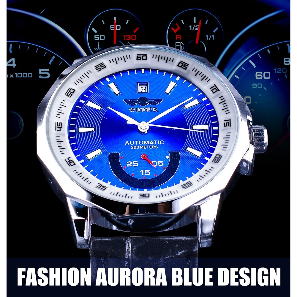 Winner Sport Blue Irregular Shape Calendar Mechani... – Grandado