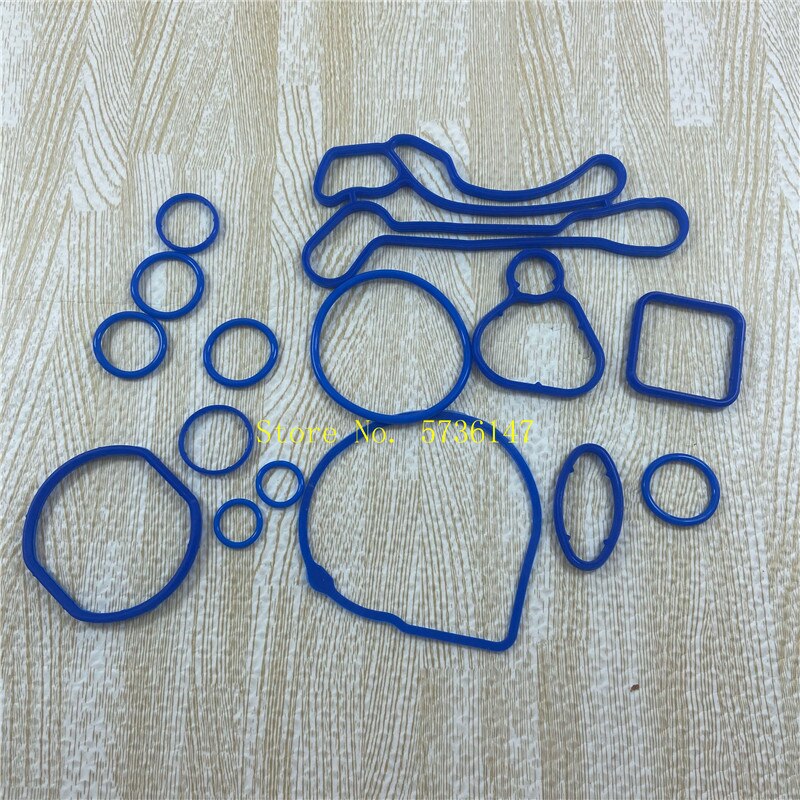 One Set Engine Oil Cooler Cooling System Filter Ga... – Grandado