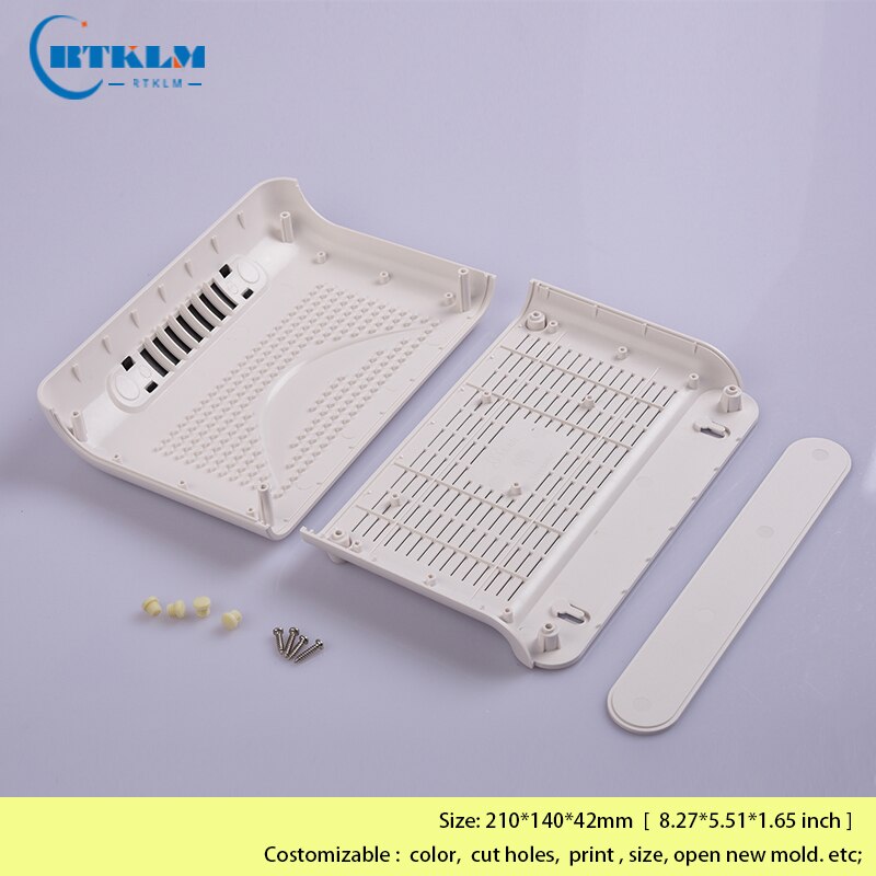 ABS router plastic enclosure diy wifi instrument b... – Grandado