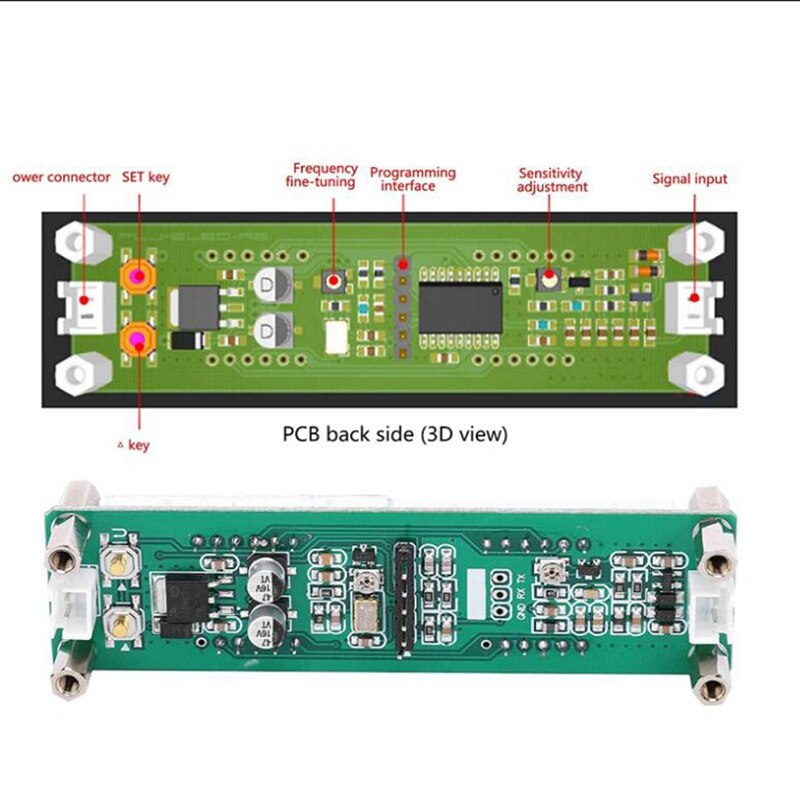 PLJ-6LED-A PCB Display RF Signal Counter High Impe... – Grandado