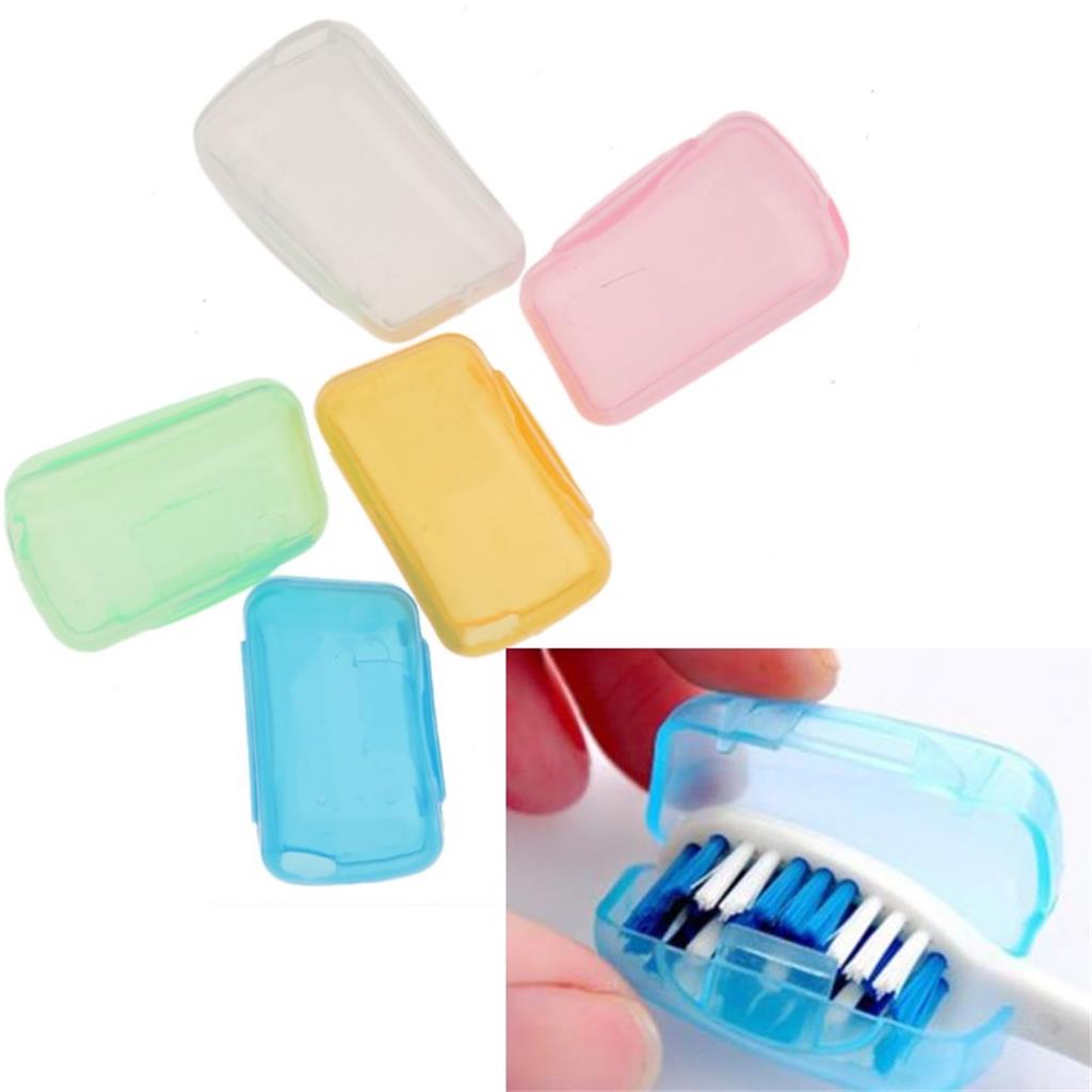 Set of 5 Portable Toothbrush Head Covers Case Outd... – Grandado