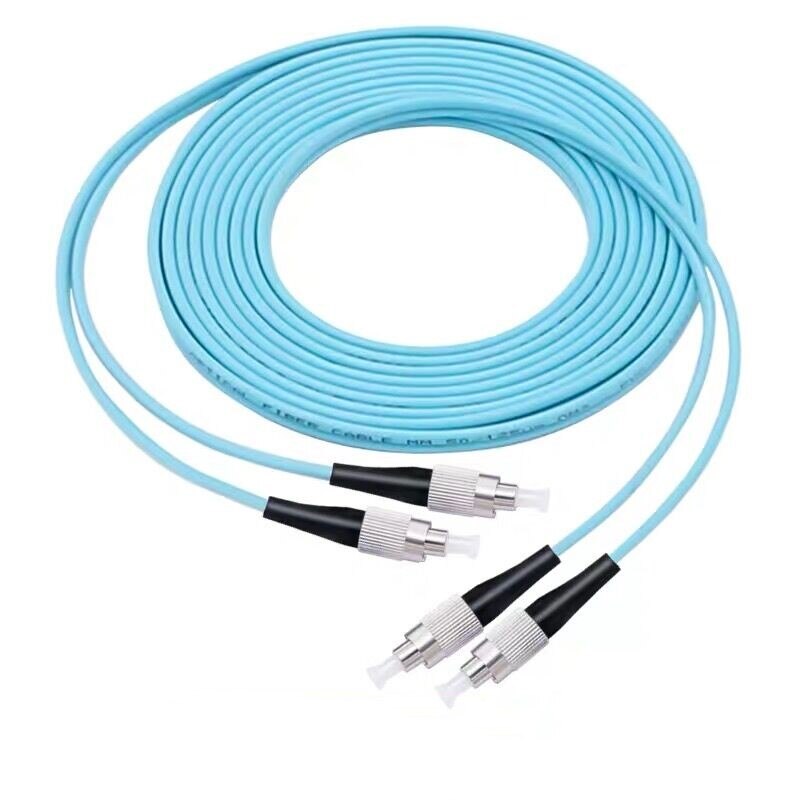 FC/UPC-FC/UPC Multi-Mode OM3 Fiber Cable Multimode... – Grandado