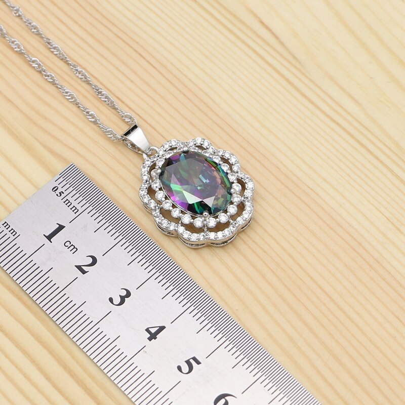 925 Zilveren Bruids Sieraden Sets Voor Vrouwen Reg... – Vicedeal