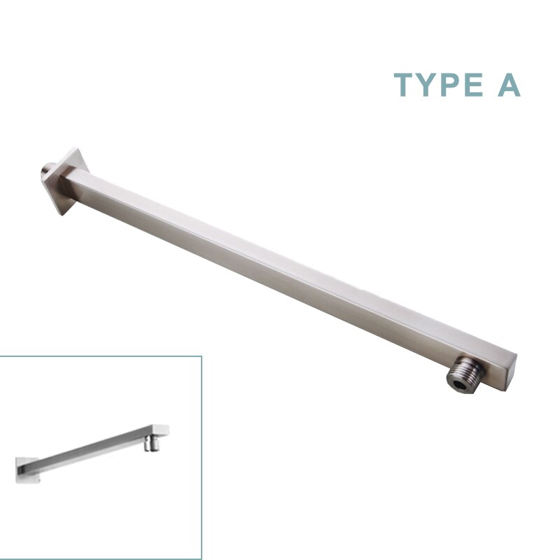 Wall Ceiling Mounted Shower Arm Stainless Steel Br... – Grandado