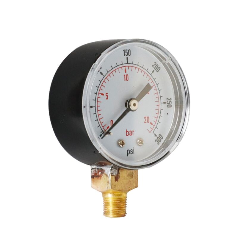 Pressure Gauge 52mm 1/4" BSPT Vertical 15,30,60,10... – Vicedeal