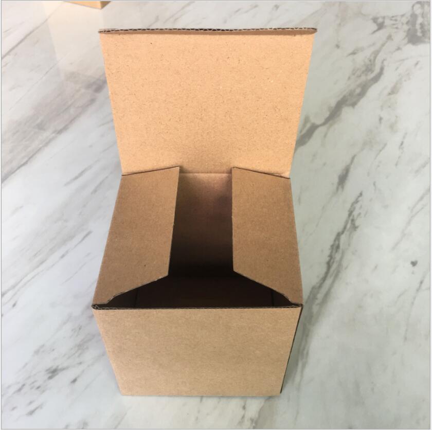 10pcs Kraft Paper Three-layer Corrugated Carton Fr... – Grandado