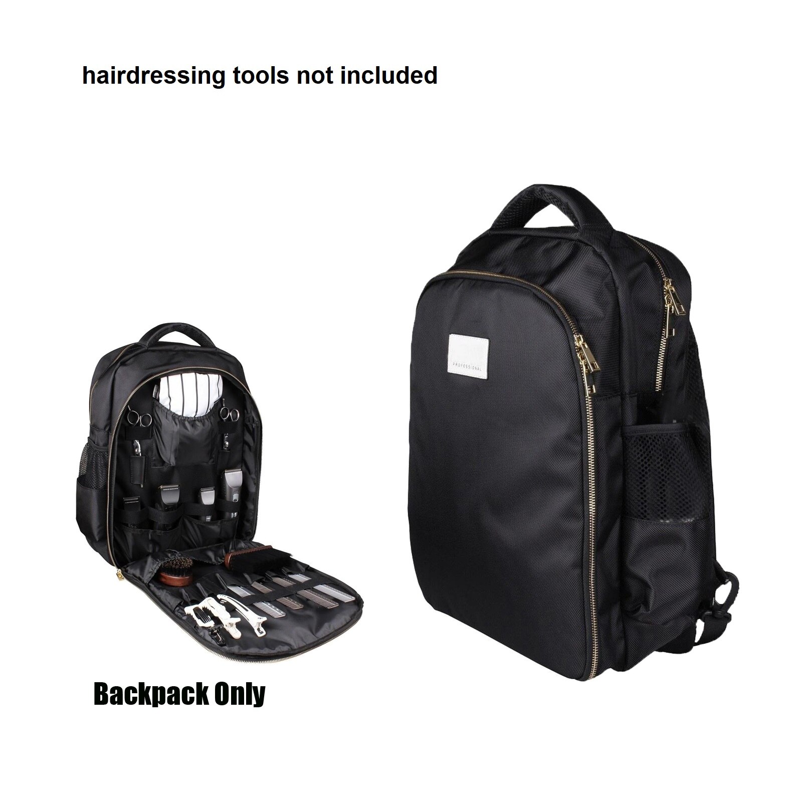 Waterproof Hairdressing Tool Backpack Makeup Bag w... – Vicedeal