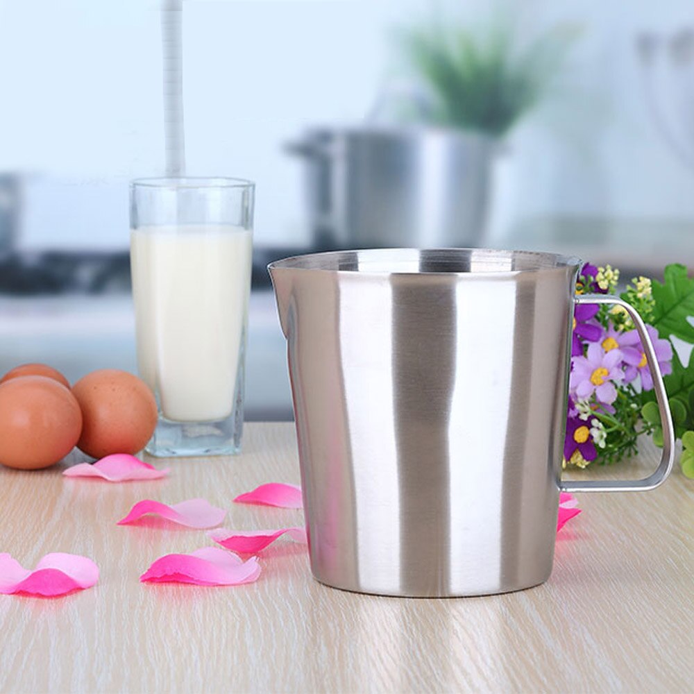 500ML Stainless Steel Milk Pitcher Multifunctional... – Grandado