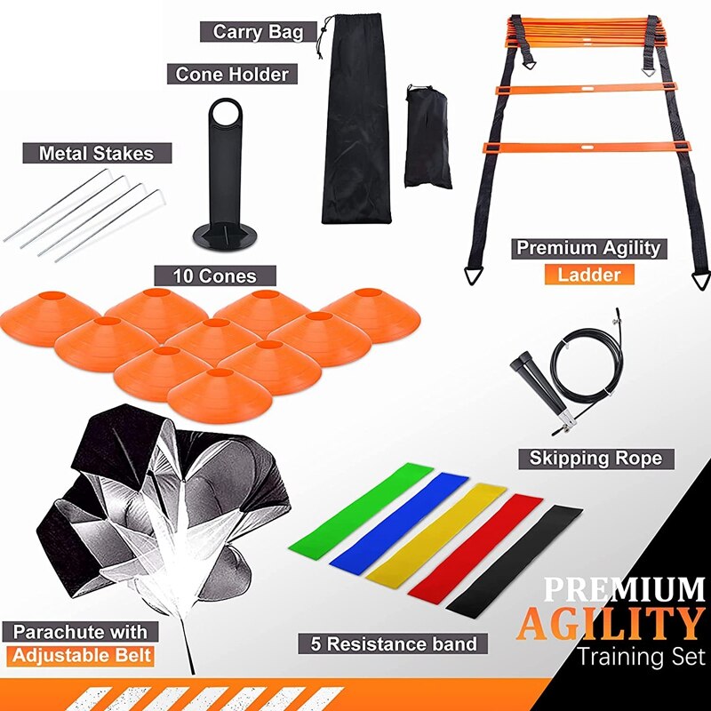 Sports Speed Agility Training Set Improve Speed St... – Grandado