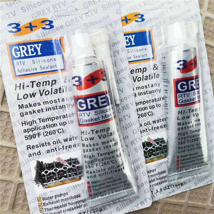 Pakking-Gratis 33 Kit Zilvergrijs 100G Siliconenki... – Vicedeal