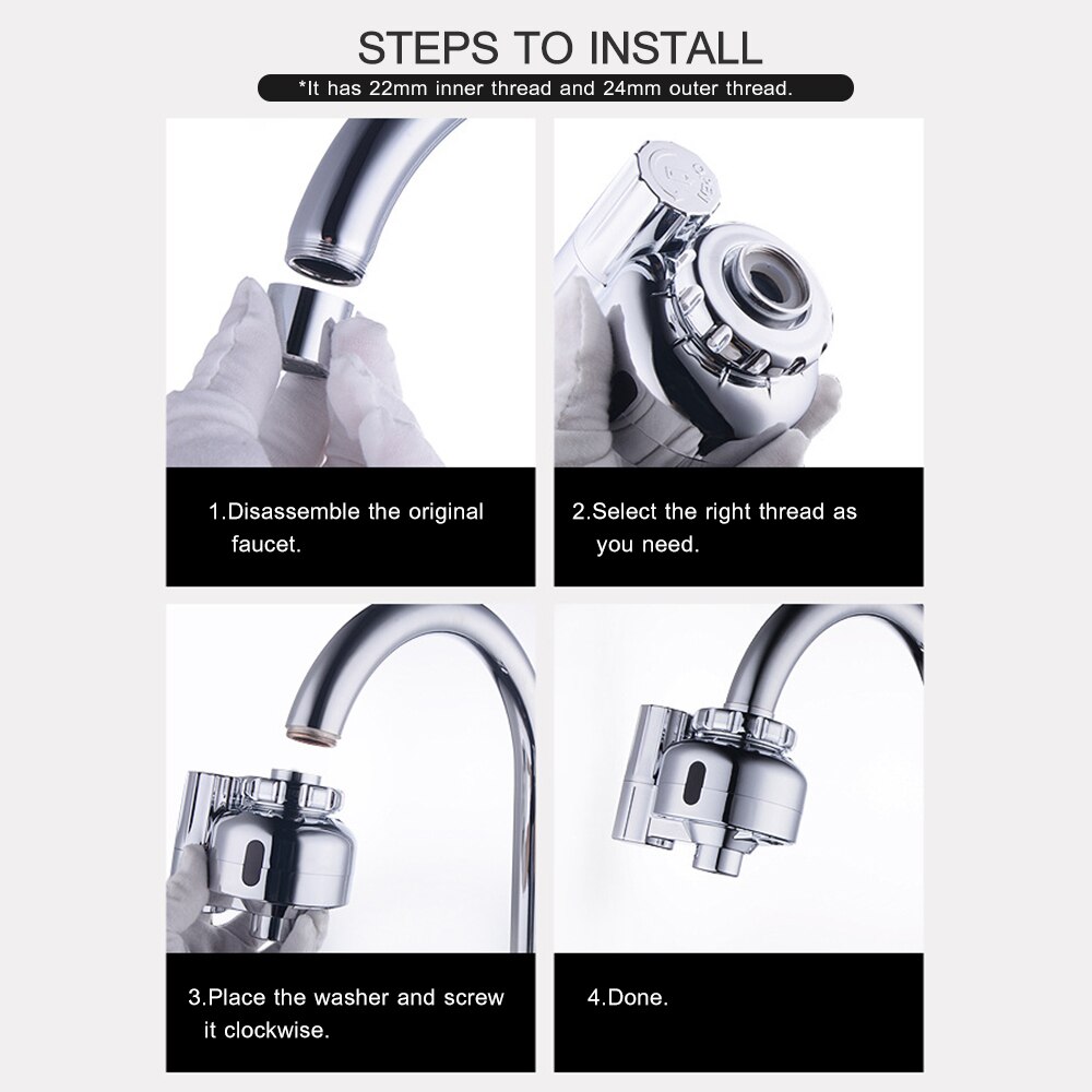 Smart Touchless Sink Faucet Automatic Sensor Fauce... – Grandado