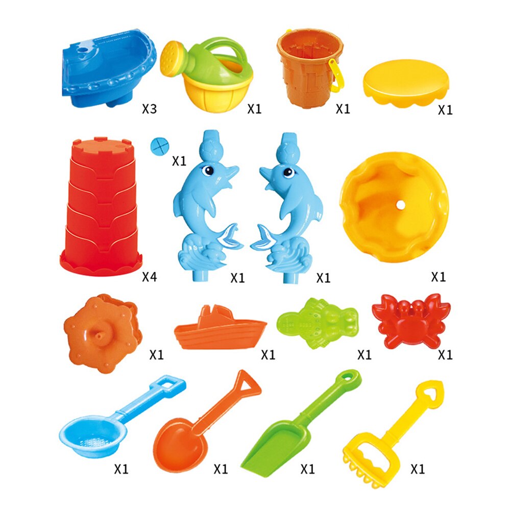 Garden Sandglass Play Summer Sand Table Seaside Bu... – Vicedeal