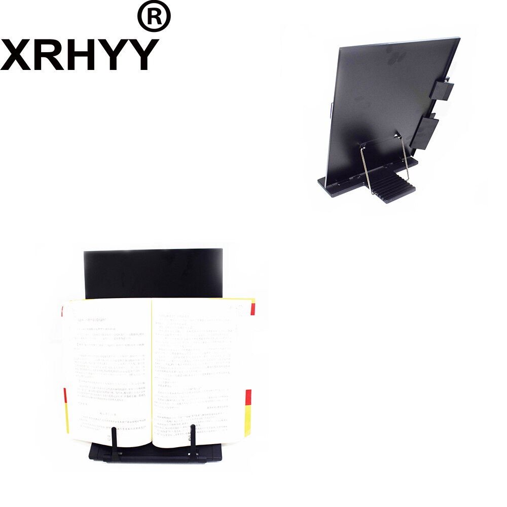 XRHYY Black Metal Desktop Document Book Holder Dis... – Vicedeal