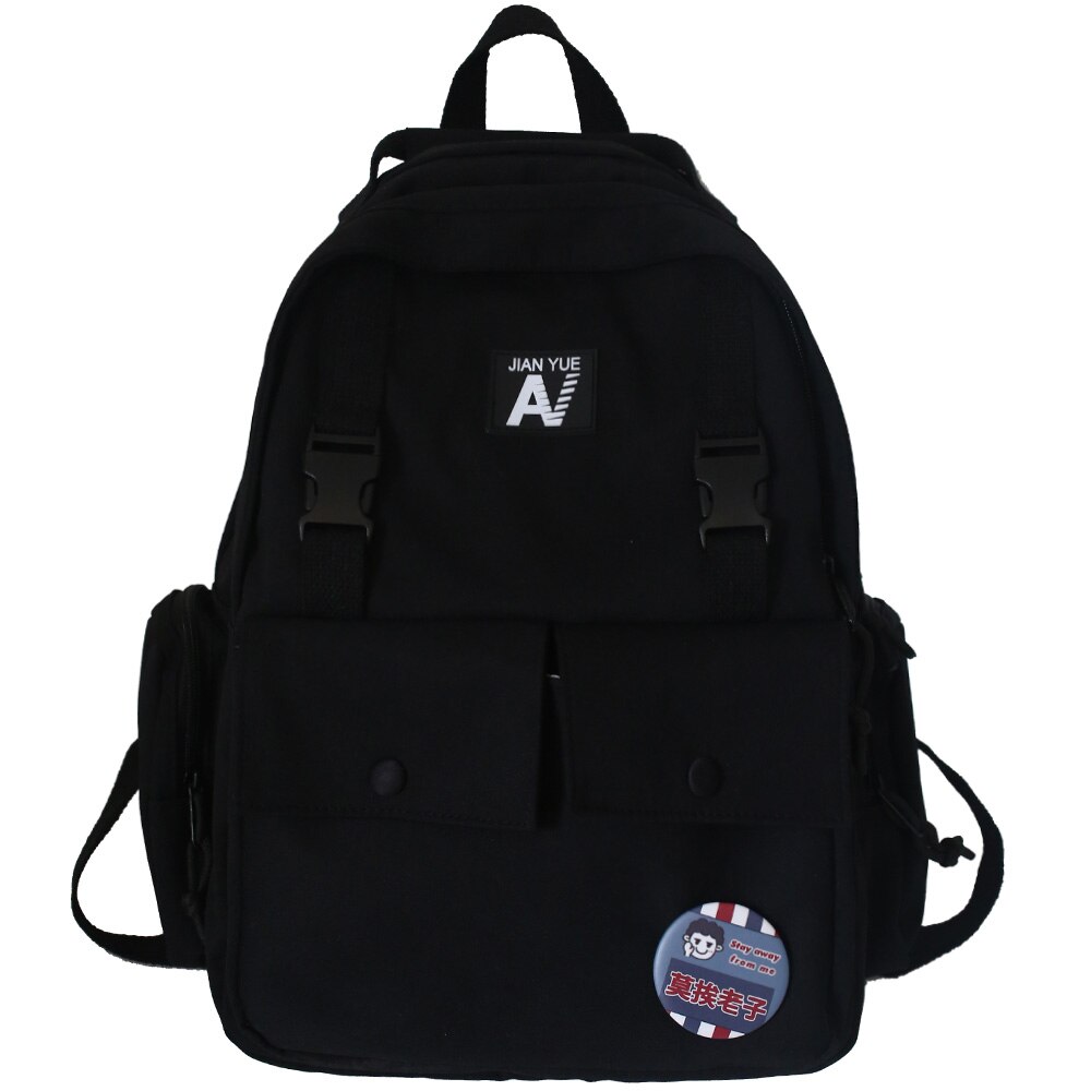 Student Men Trendy Backpack Women Boy School Bag K... – Vicedeal