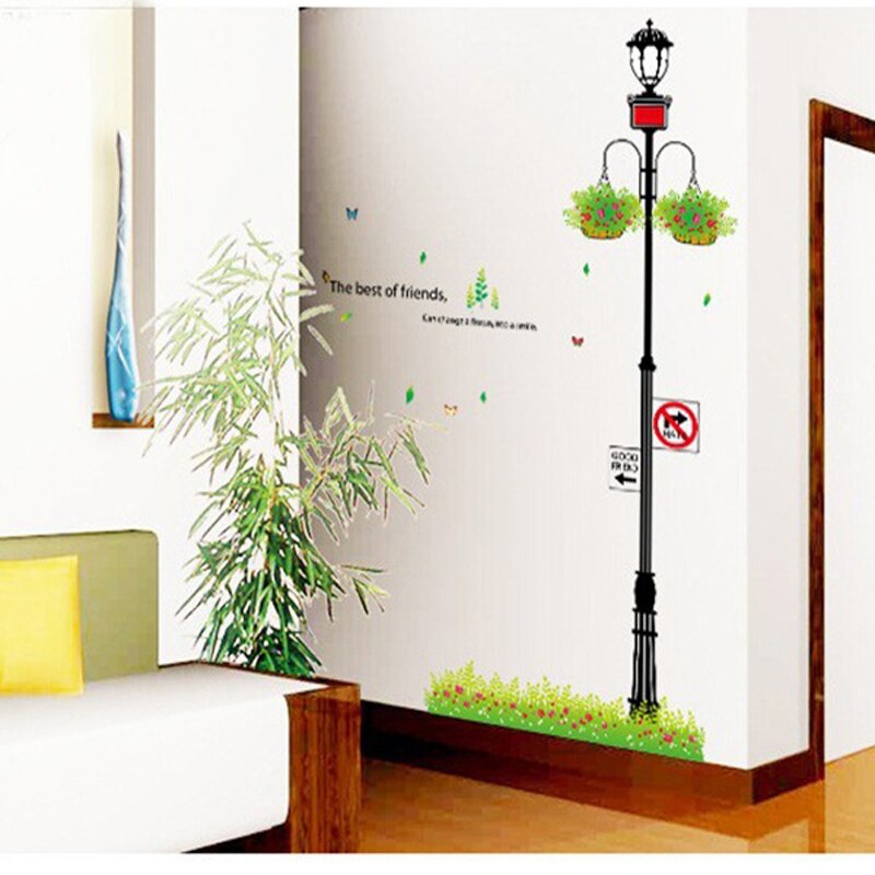 Friendly street light Wall Sticker nursery school ... – Grandado