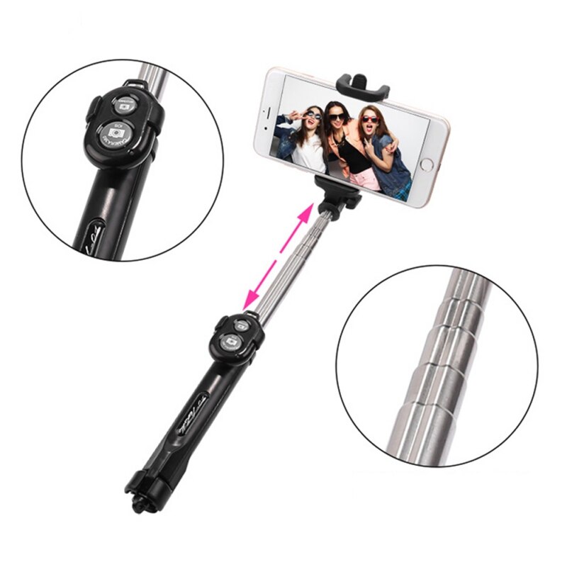Selfie Stick Tripod Extendable Selfie Self With Bl... – Grandado