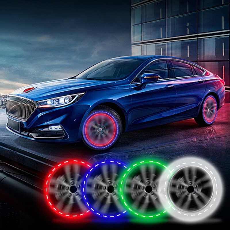 Car Motorcycle Solar Wheel Lights Decorative LED L... – Vicedeal