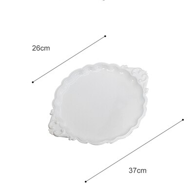 Brood Borden Afternoon Tea Pallet Wit/Zwart/Goud G... – Grandado
