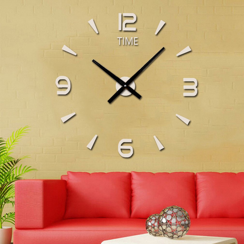 Reloj de pared 3D grande, moderno, con superficie ... – Grandado