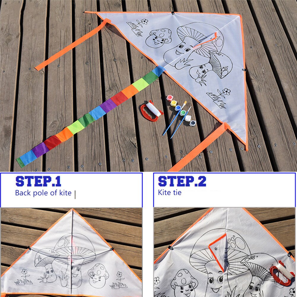 DIY Children Doodle Outdoor Fun Sport Color Wood P... – Grandado