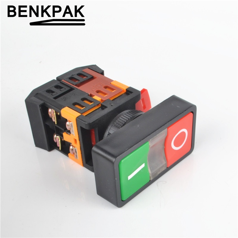22mm mounting size Start-stop Double button illumi... – Grandado