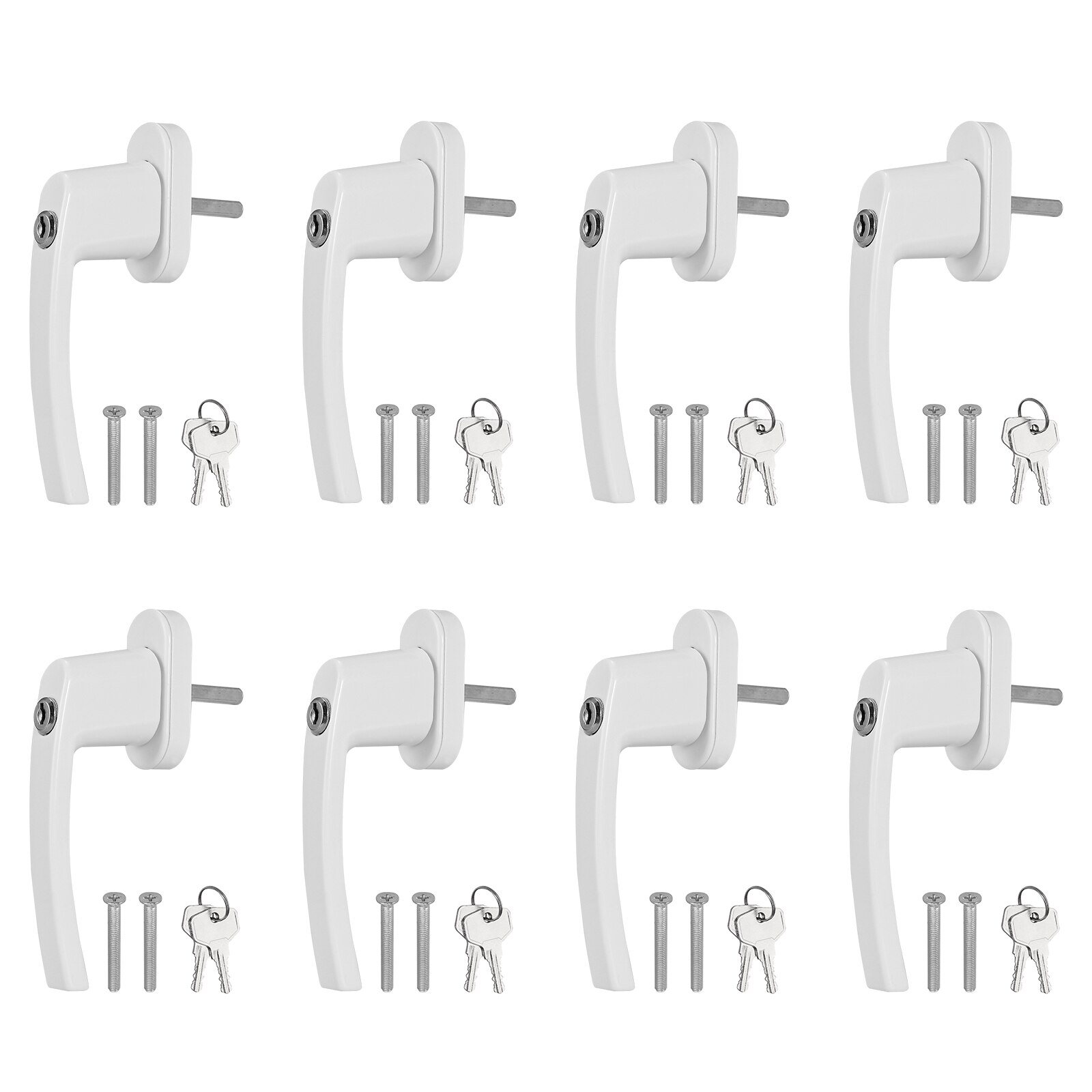 Neoteck 8 Pcs 35MM Safety Window Handles Lockable ... – Vicedeal
