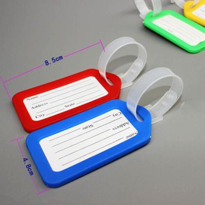 Verkoop 10X Reizen Bagage Tas Tag Naam Adres Id La... – Grandado