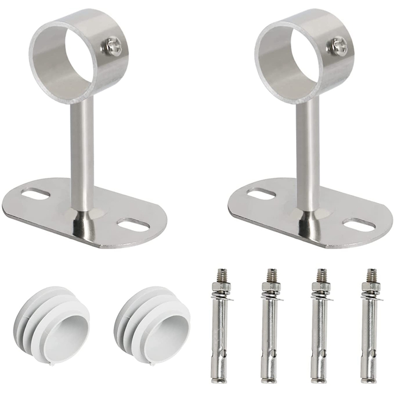 Ceiling-Mount Bracket, Wardrobe Pipe Bracket, Ward... – Grandado