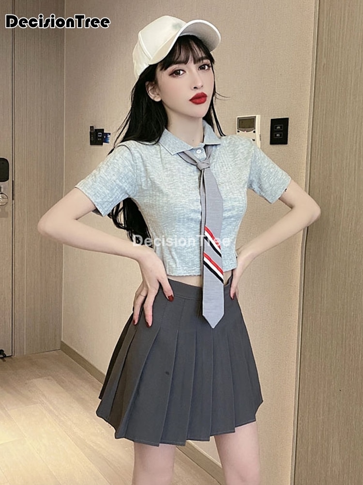 2022 jk uniform short sleeve japanese school unifo... – Vicedeal