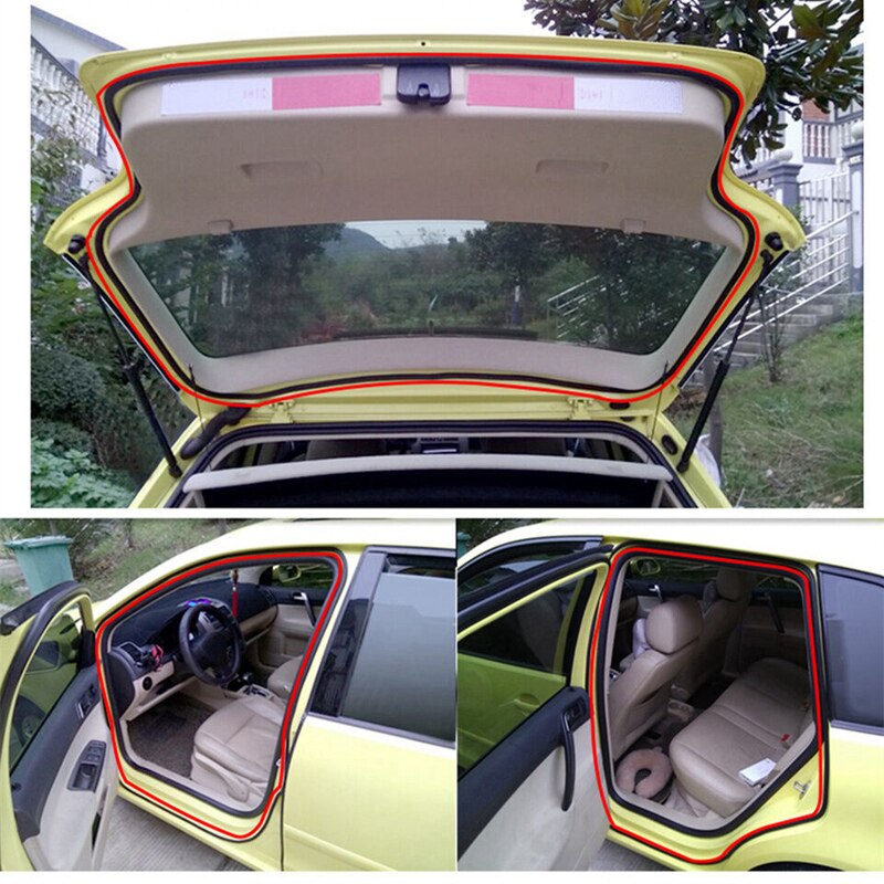 Universal 5M B Type Car Door Edge Trim Rubber Seal... – Vicedeal