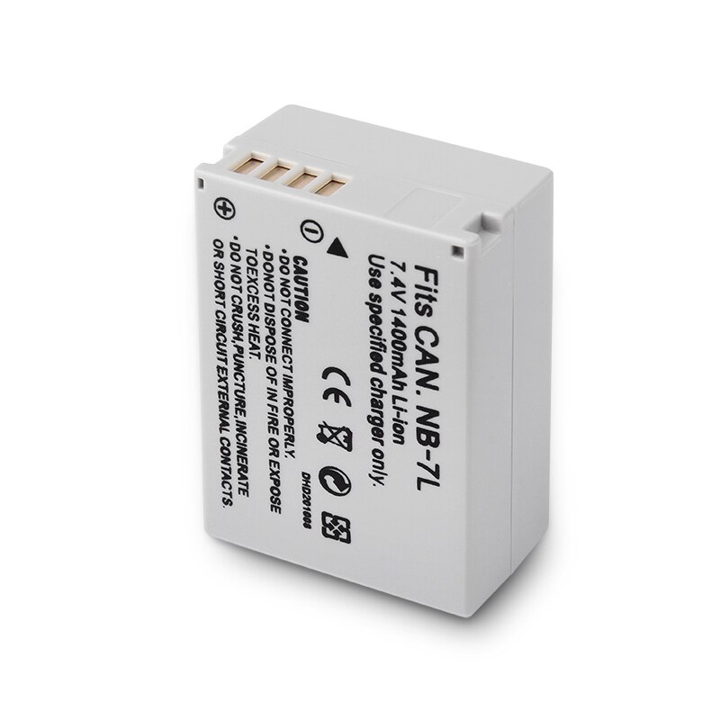 Dinto 1pc 1400mAh NB-7L 7.4V Replacement Digital C... – Grandado