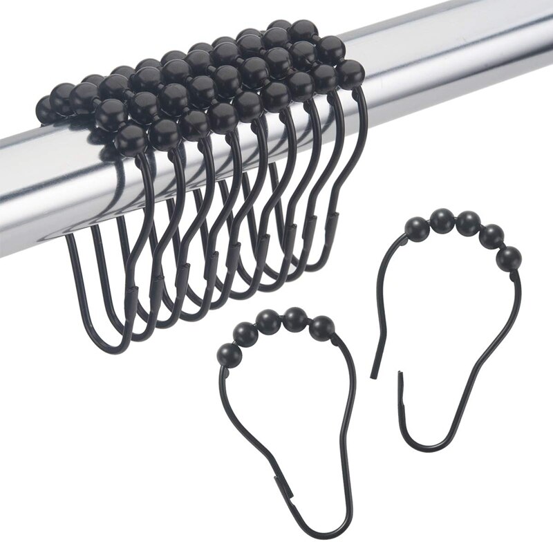 Dusch gardin krokar ringar metall dusch gardin kro... – Grandado