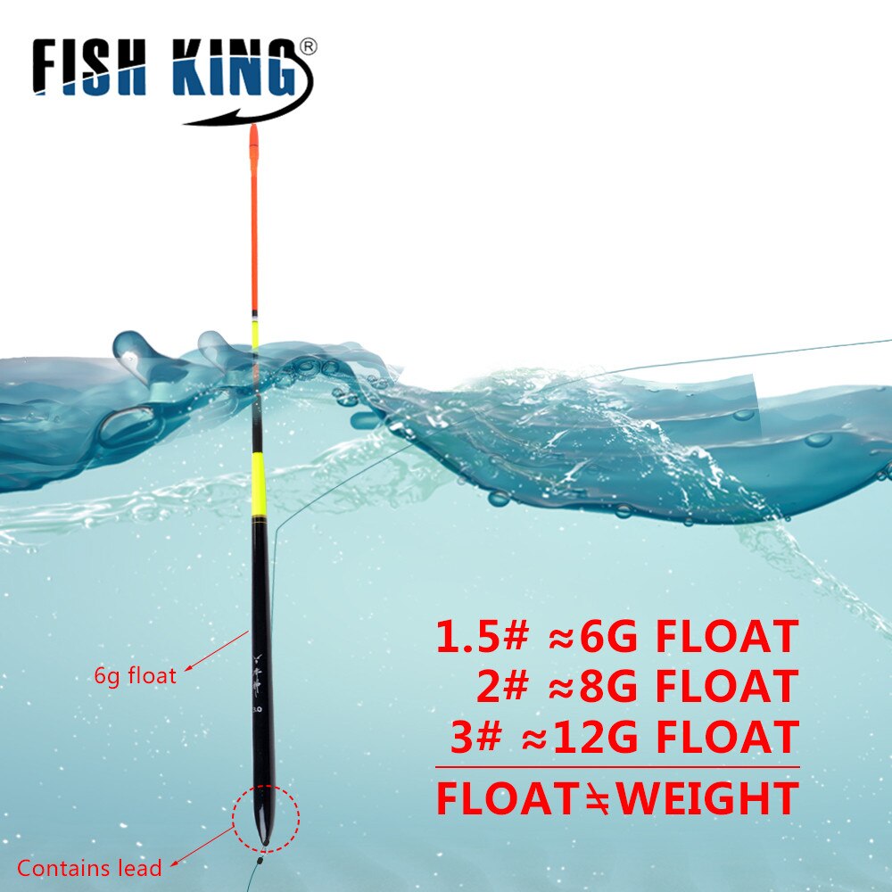 Fish king fishing float 1pc 6g 8g 12g fortune paul... – Vicedeal