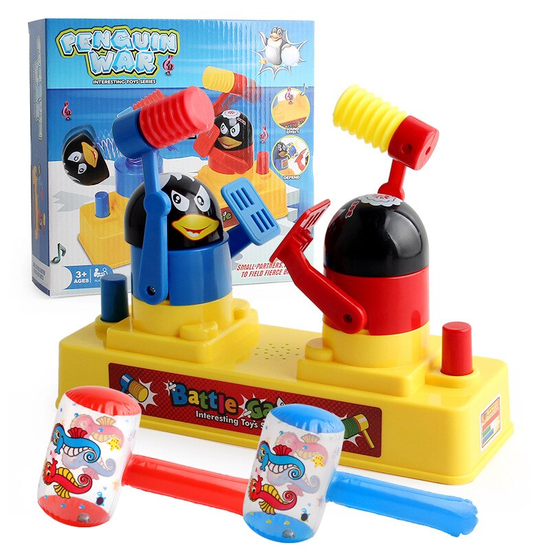 Penguin fight Toy Two Player Head Knocker Offensiv... – Grandado