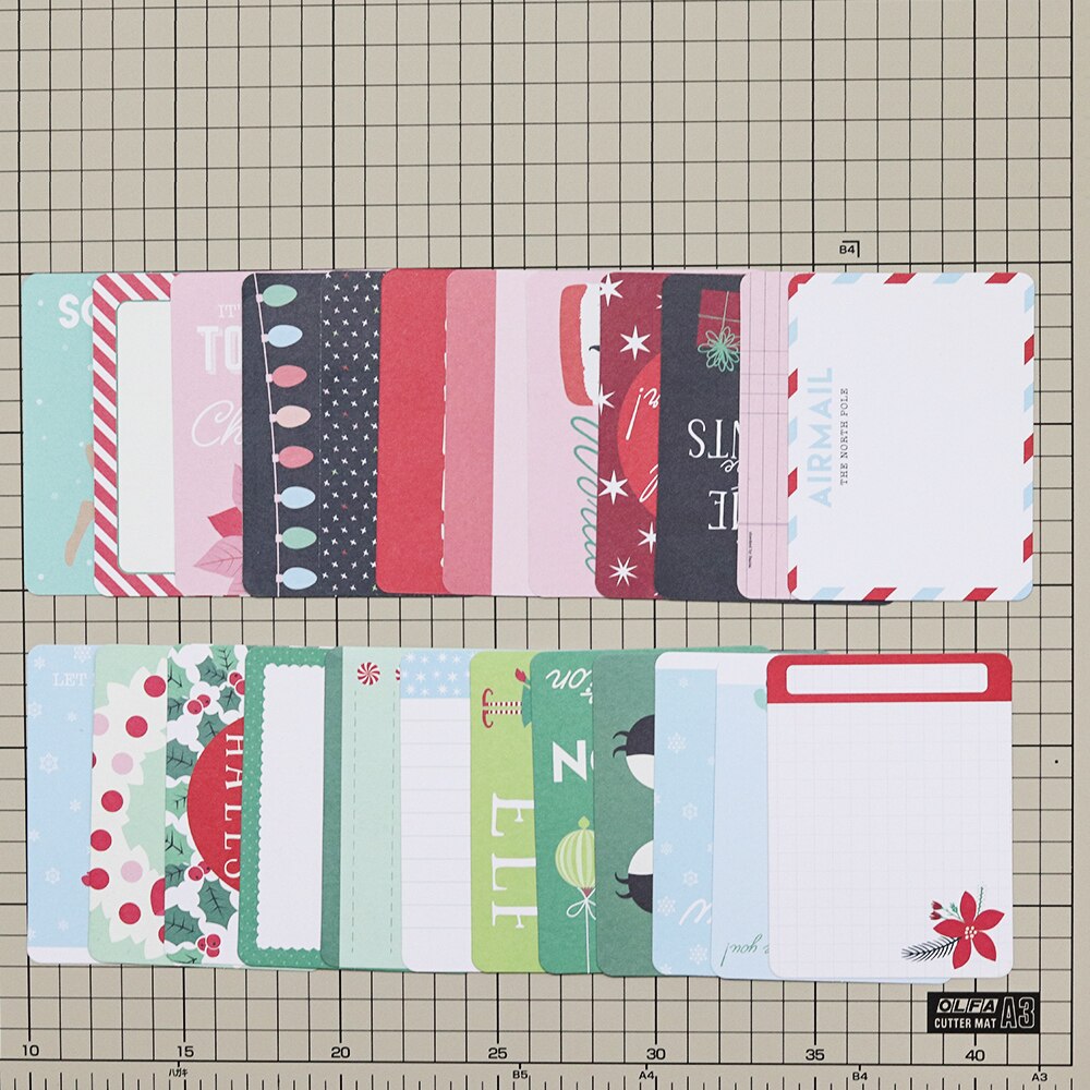 CRZCrafter Cardboard Journal cards Double sided pr... – Grandado