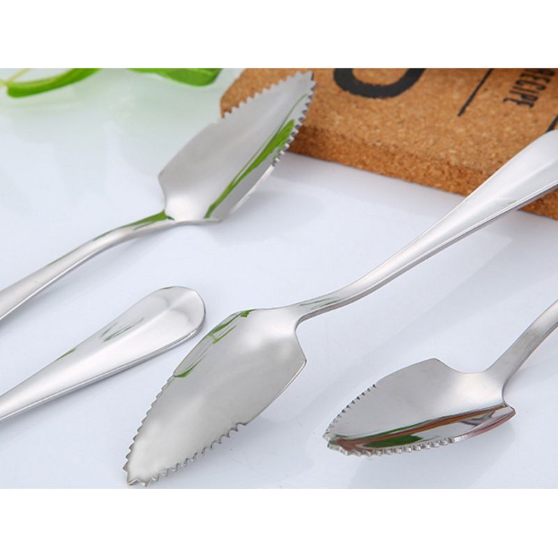 Stainless Steel Grapefruit Scraper Spoon Serrated ... – Vicedeal