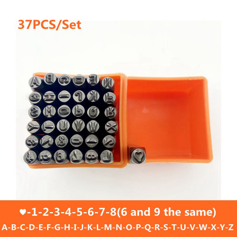 Ensemble de poinçons en acier inoxydable, 37 pièce... – Grandado